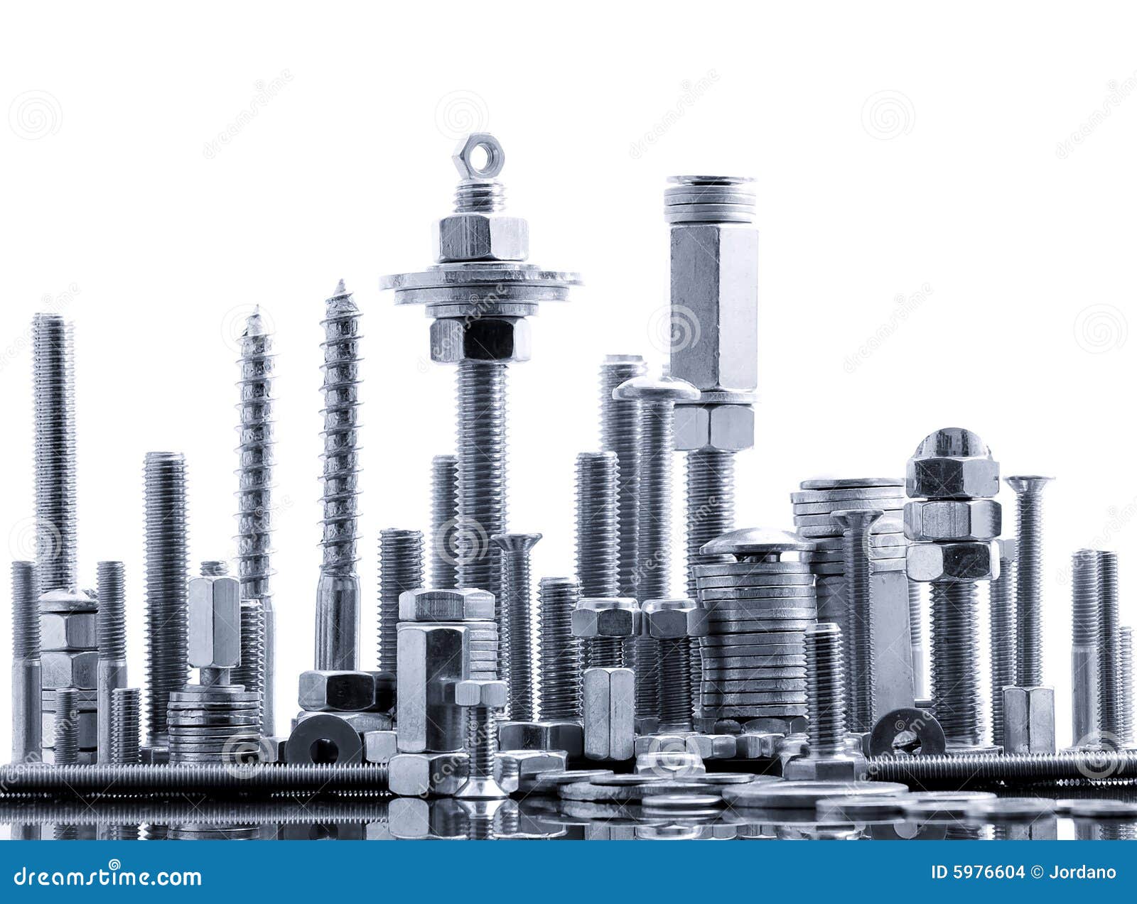 Stack Of Metal Framework For Concrete Monolithic Structure. Royalty ...