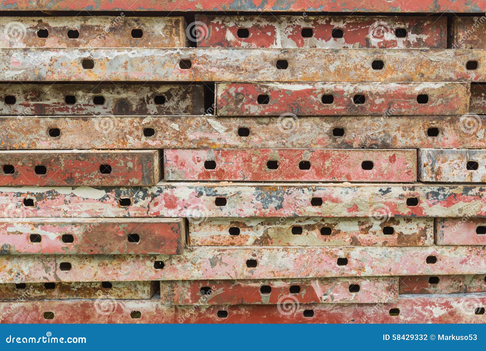 Stack of metal frame stock photo. Image of frame, material - 58429332