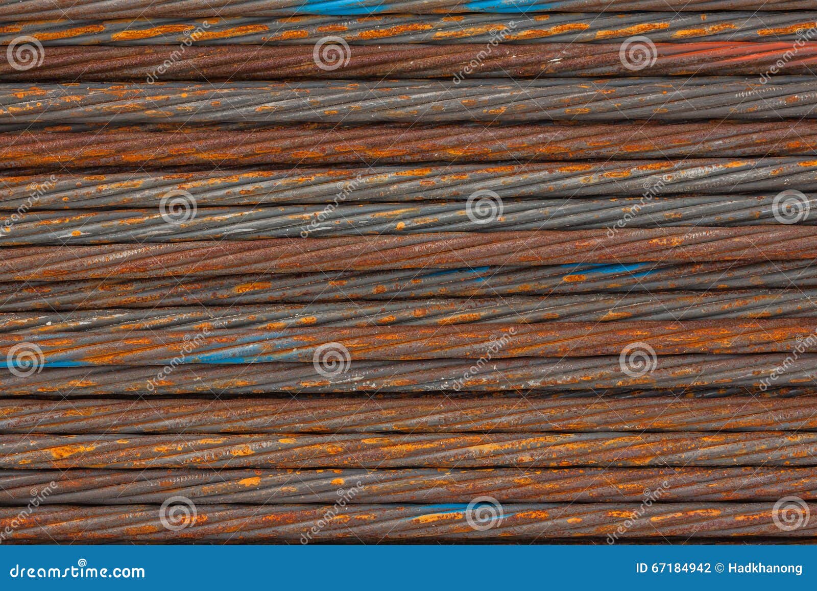 Stack of the Metal Rusty or Steel Rod Stock Photo - Image of metal ...