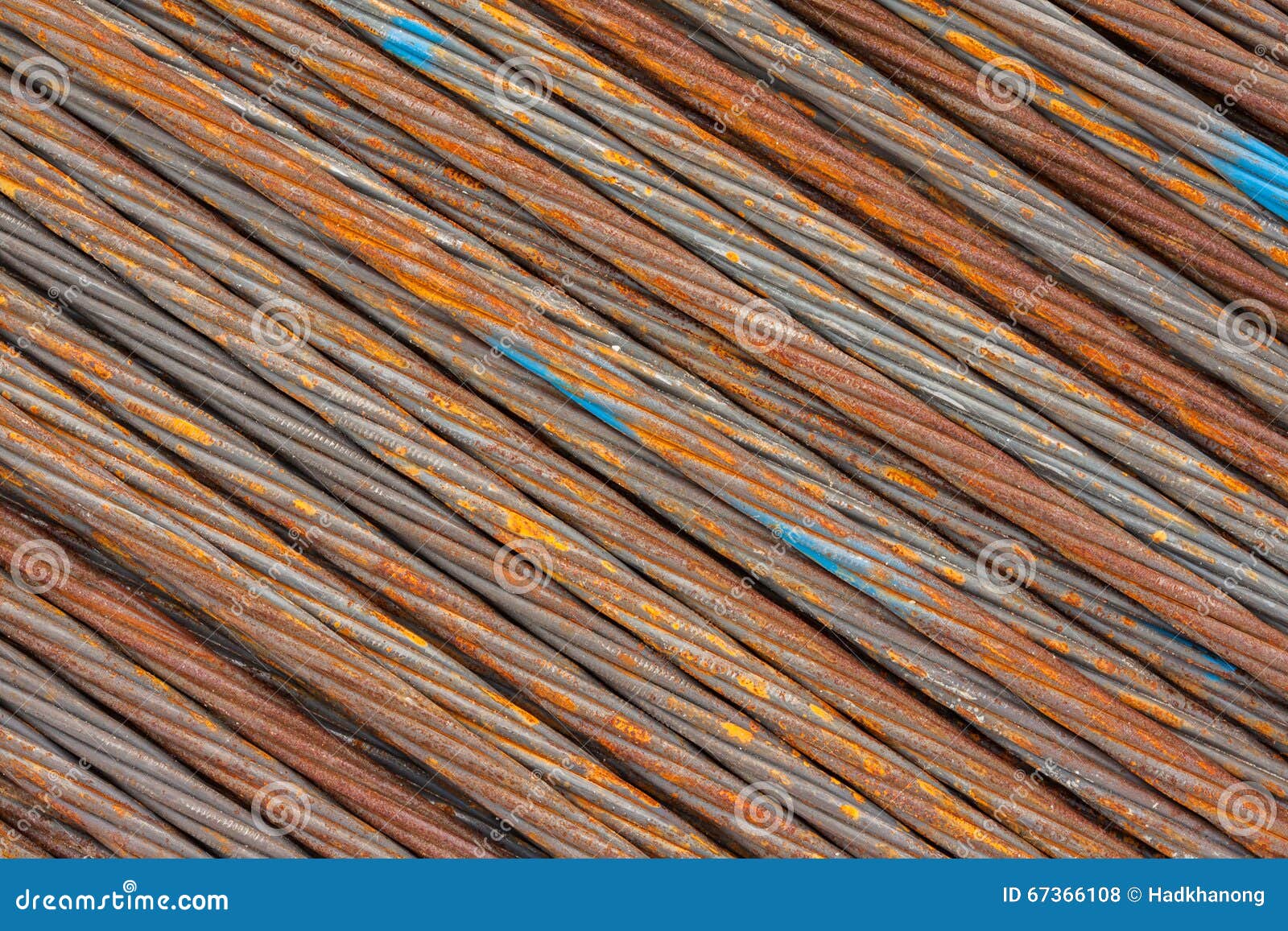 Stack of the Metal Rusty or Steel Rod Stock Photo - Image of reinforce ...