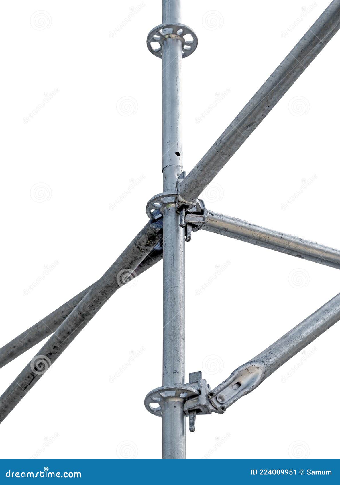 Stack of Metal Trusses for Mounting the Stage Stock Image - Image of ...