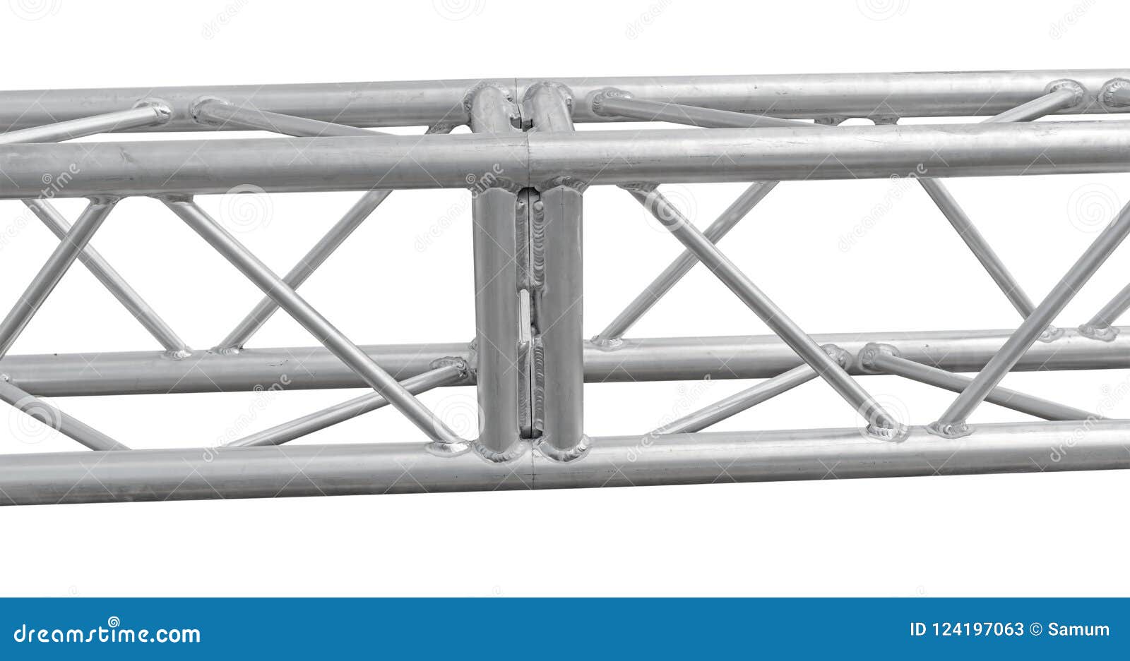 Stack of Metal Trusses for Mounting the Stage Stock Image - Image of ...