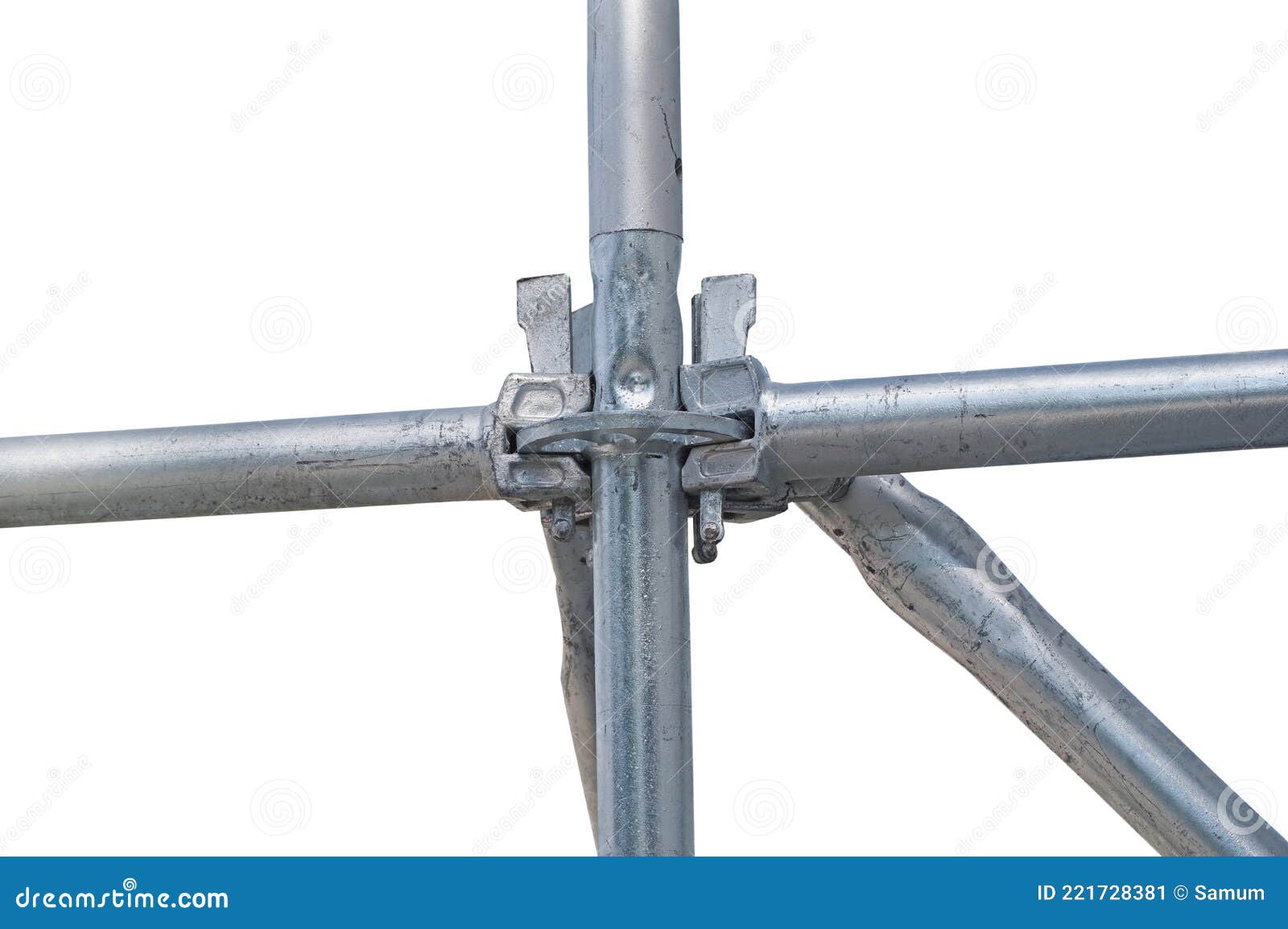 Stack of Metal Trusses for Mounting the Stage Stock Image - Image of ...