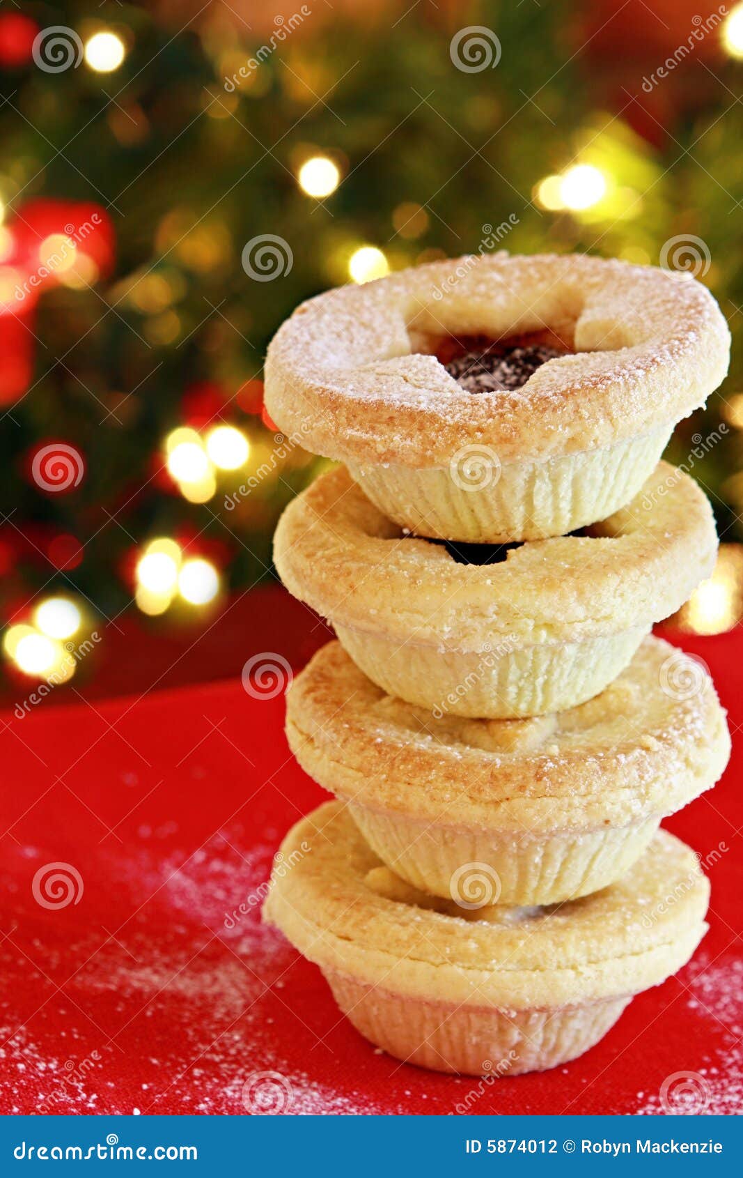 Stack of Mince Pies stock photo. Image of fairy, gourmet - 5874012