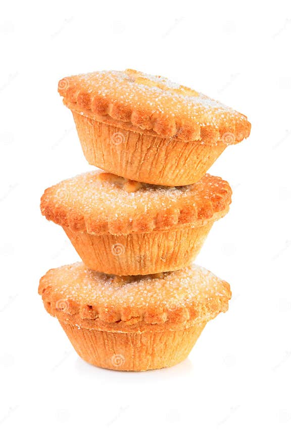 Stack of mince pies stock photo. Image of food, small - 35460016