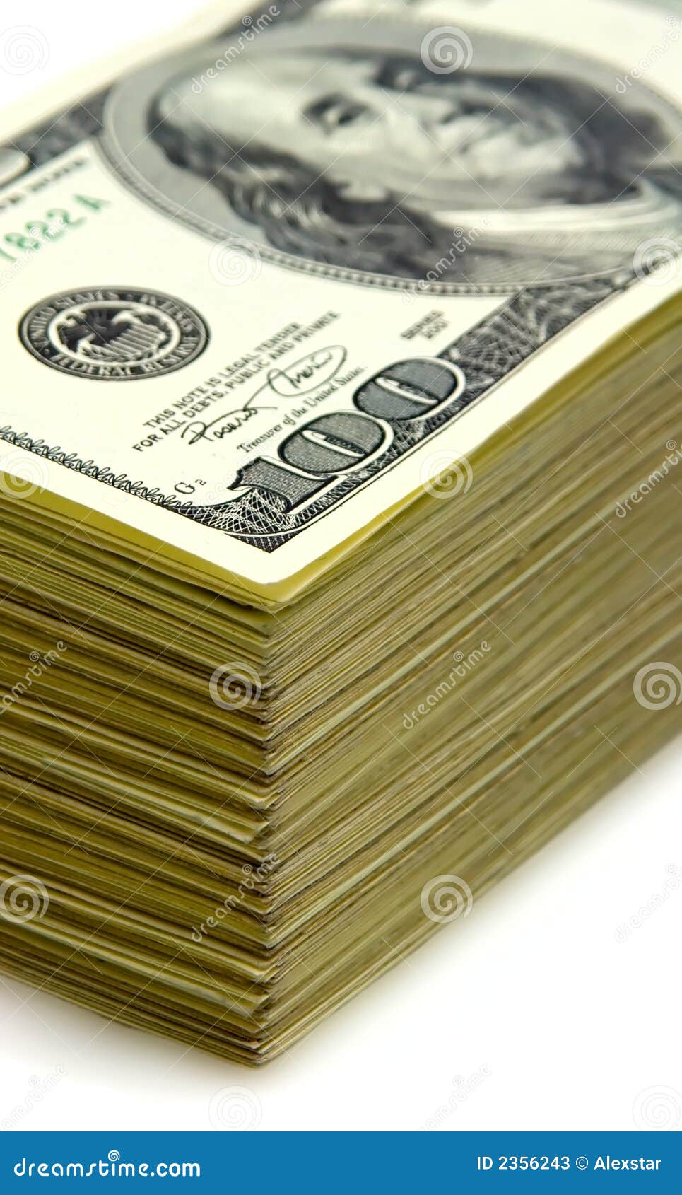 Stack of money stock image. Image of profit, notes, currency - 2356243