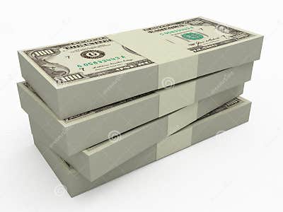 Stack of money stock illustration. Illustration of abstract - 3006819
