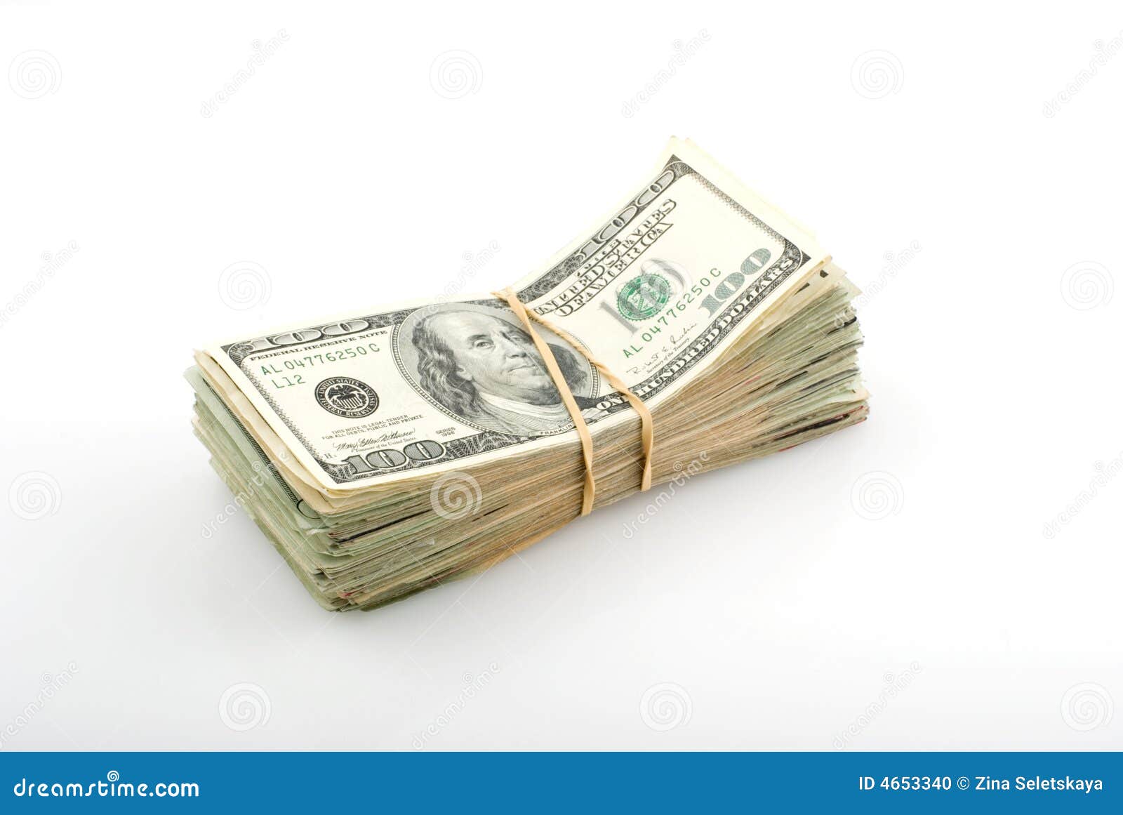 Stack of money stock photo. Image of paying, dollars, monies - 4653340