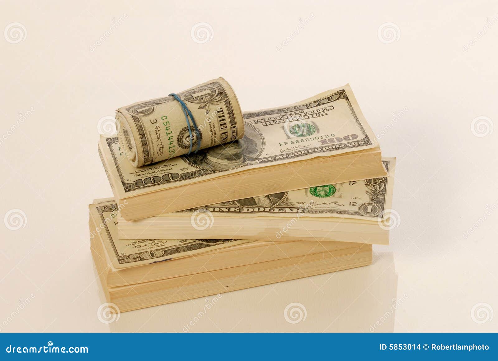 Stack of money stock photo. Image of investment, debt - 5853014
