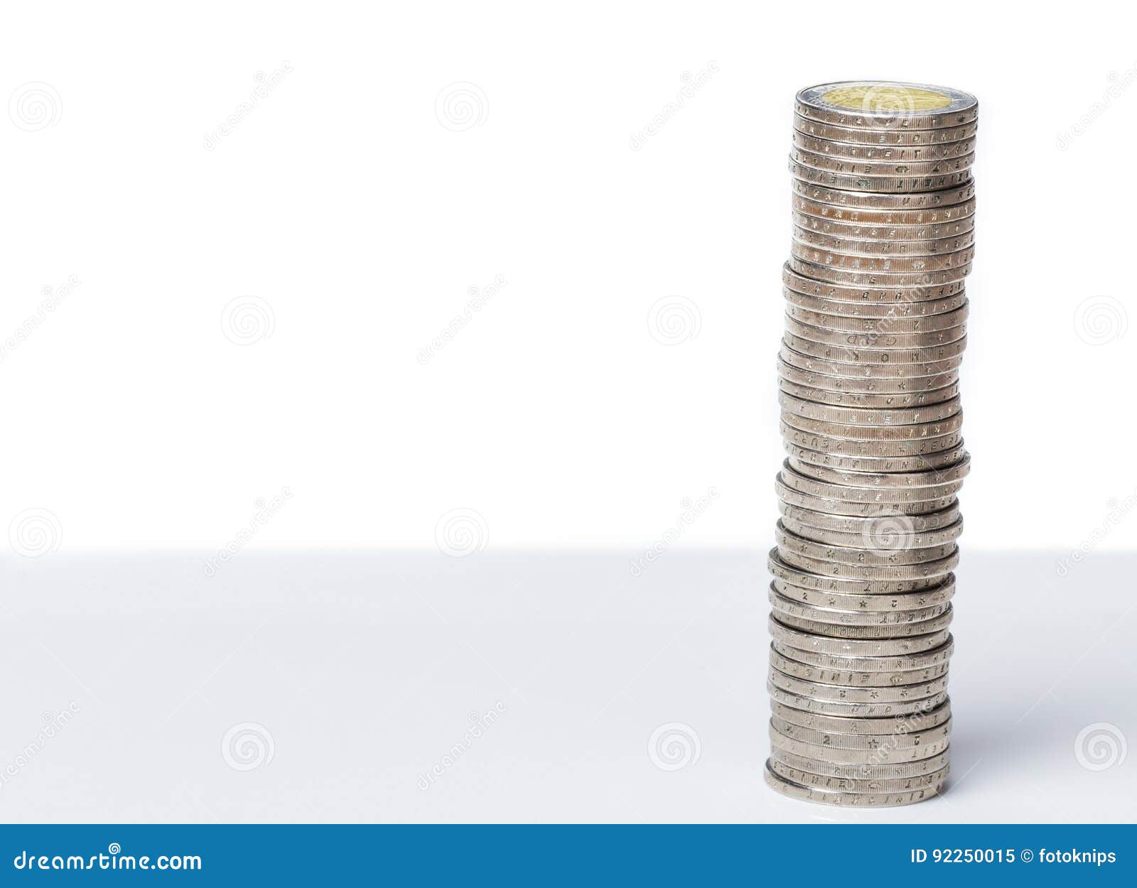 Stack money, coins stock image. Image of coins, savings - 92250015