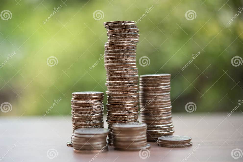 Stack of money,save money stock image. Image of growing - 163992699