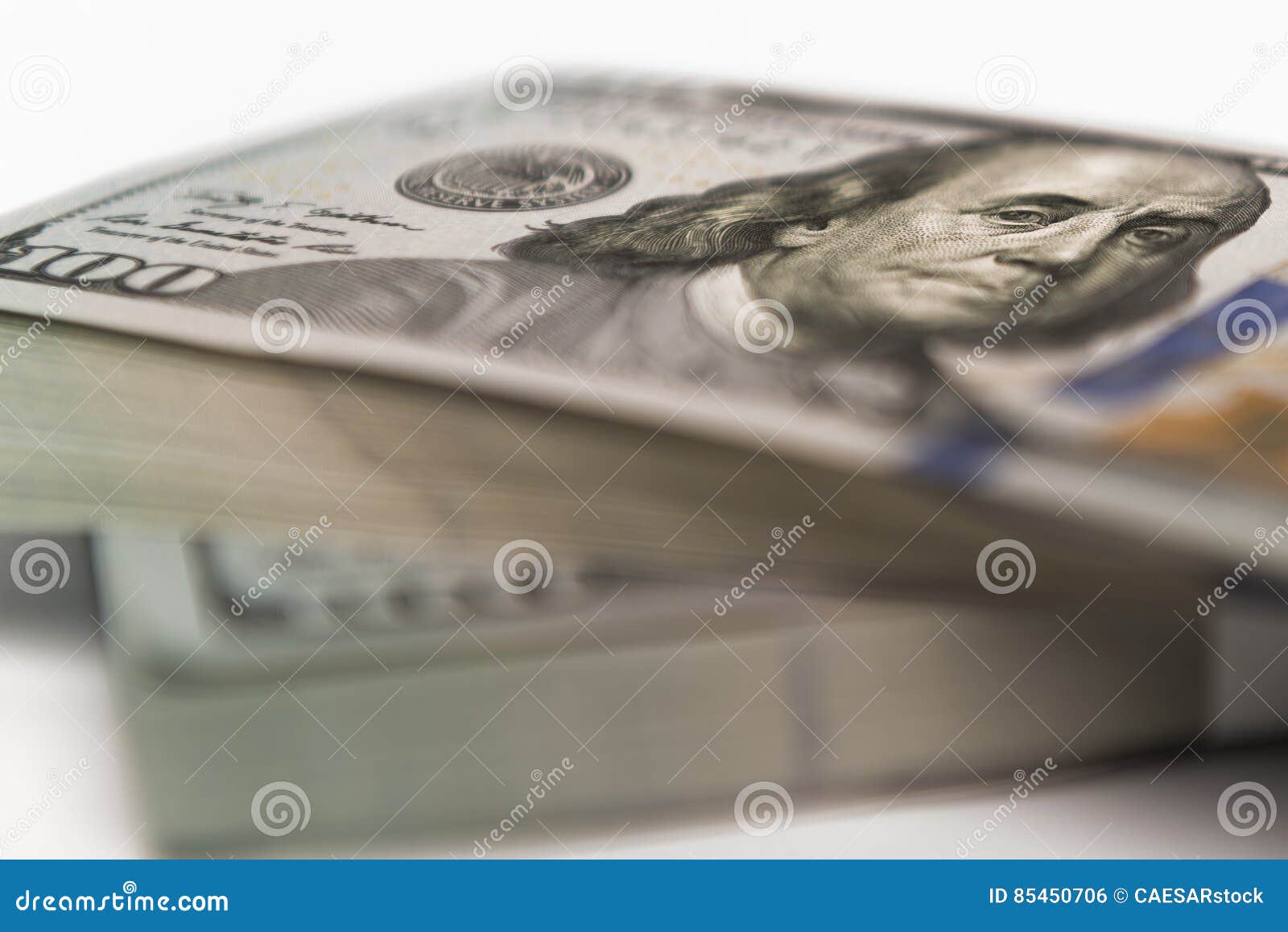 Stack of Money in US Dollars Cash Banknotes Stock Photo - Image of ...