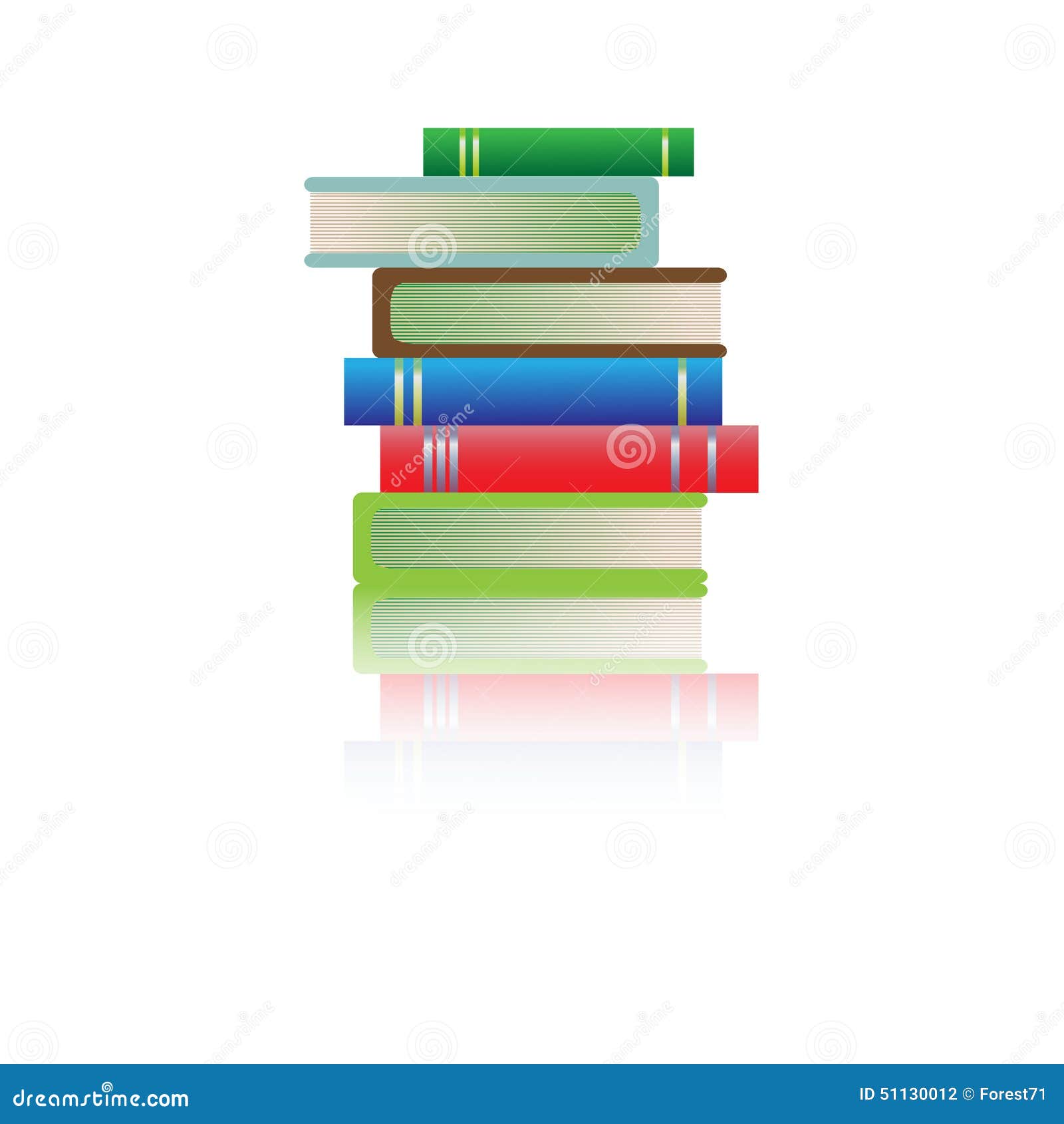 Stack of Multi Colored Books Stock Vector - Illustration of college ... Stack of Multi Colored Books Stock Vector - Illustration of college ...
