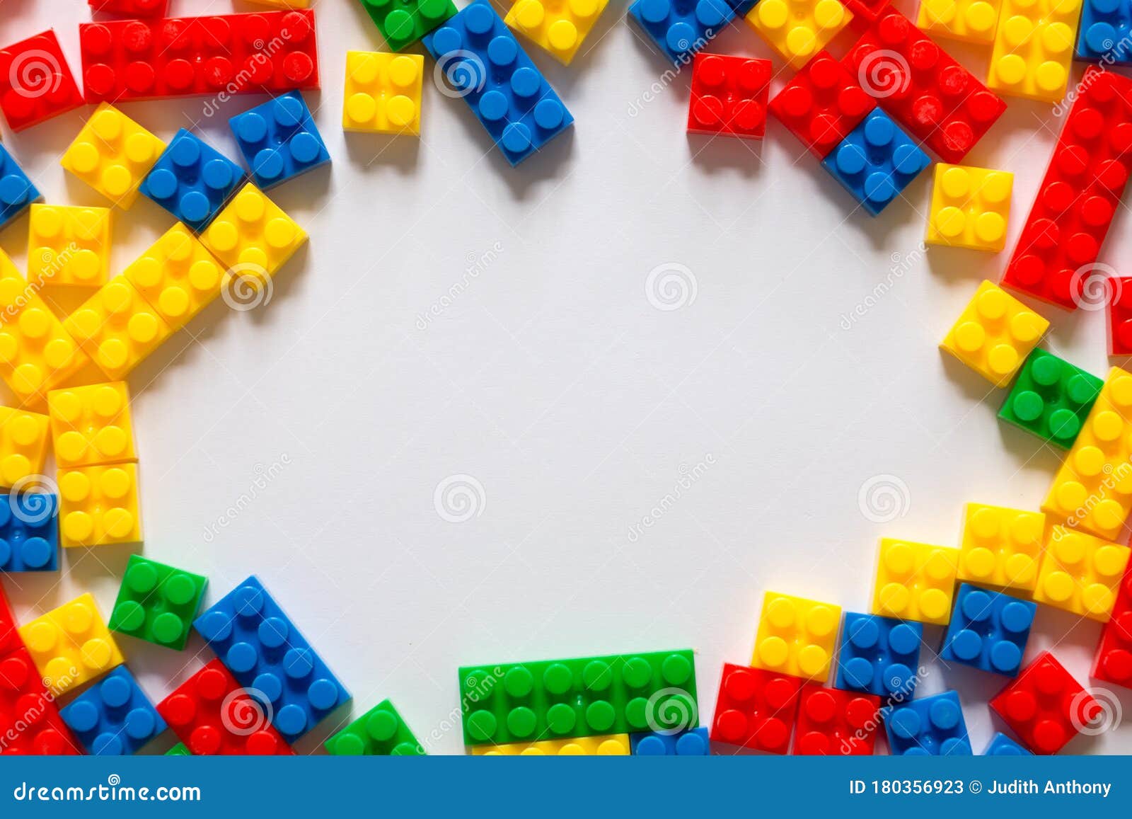 Stack of Multi Coloured Toy Blocks Isolated on White Background, with ... Stack of Multi Coloured Toy Blocks Isolated on White Background, with ...