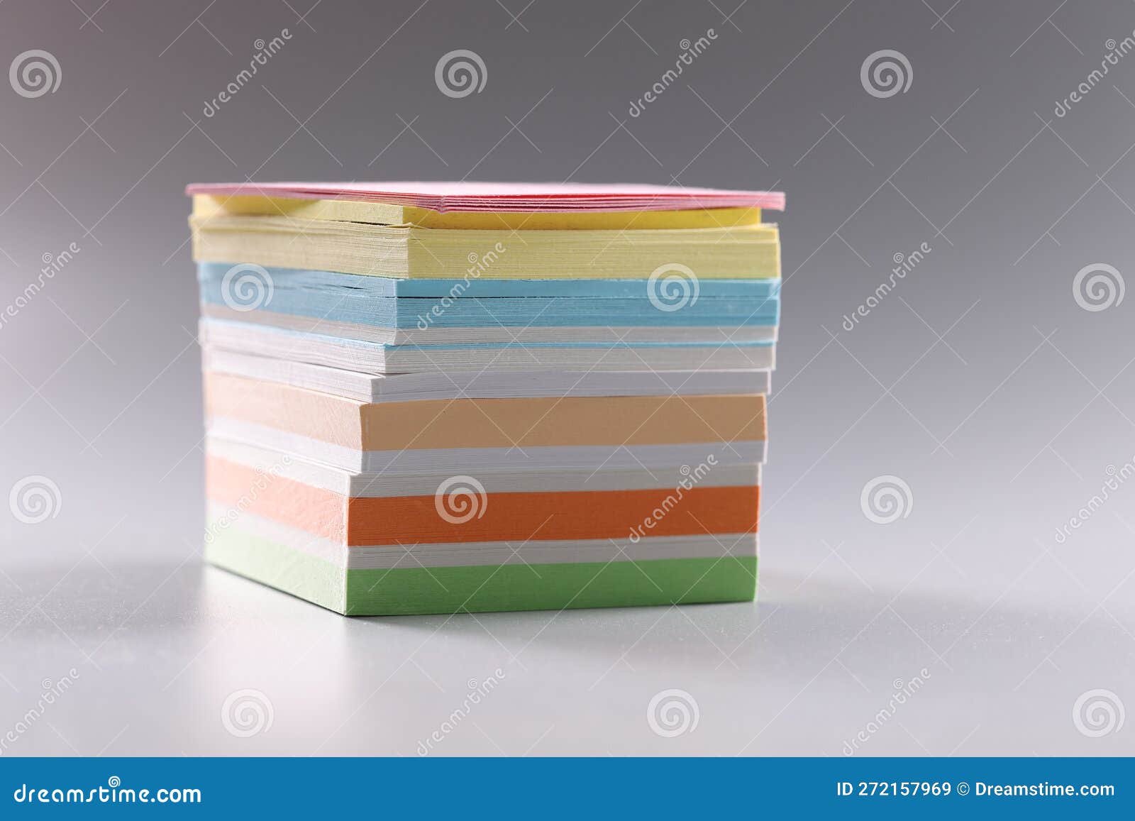 Stack of Multicolored Sticky Notes on Gray Background Stock Image ... Stack of Multicolored Sticky Notes on Gray Background Stock Image ...