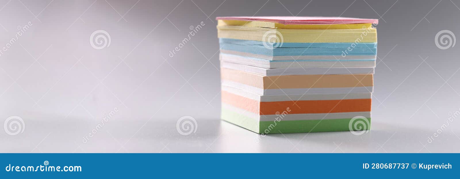 Stack of Multicolored Sticky Notes on Gray Background Stock Image ... Stack of Multicolored Sticky Notes on Gray Background Stock Image ...
