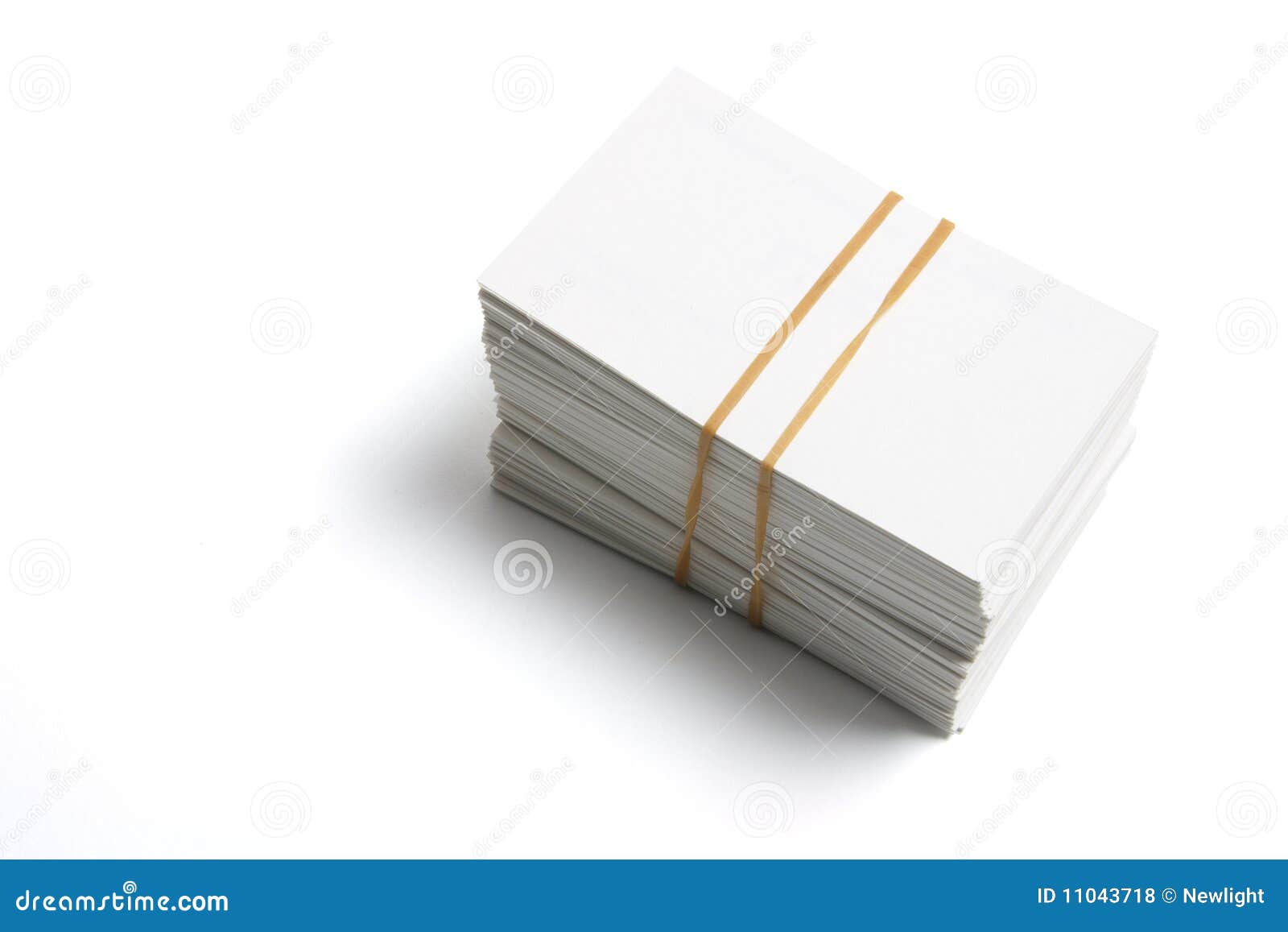 Stack of Name Cards stock photo. Image of object, stack - 11043718