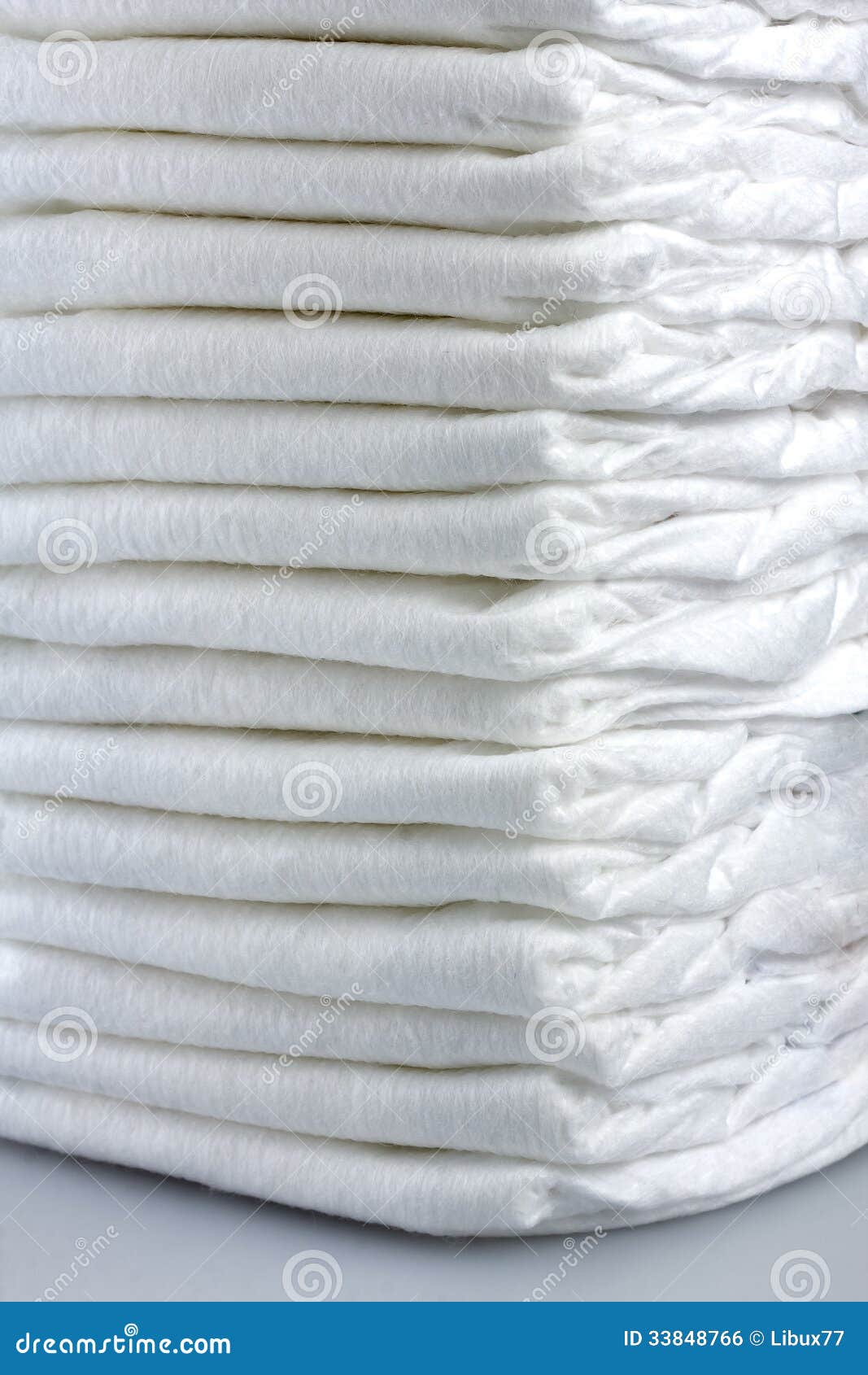 Stack Of Baby Diapers Royalty-Free Stock Photography | CartoonDealer ...