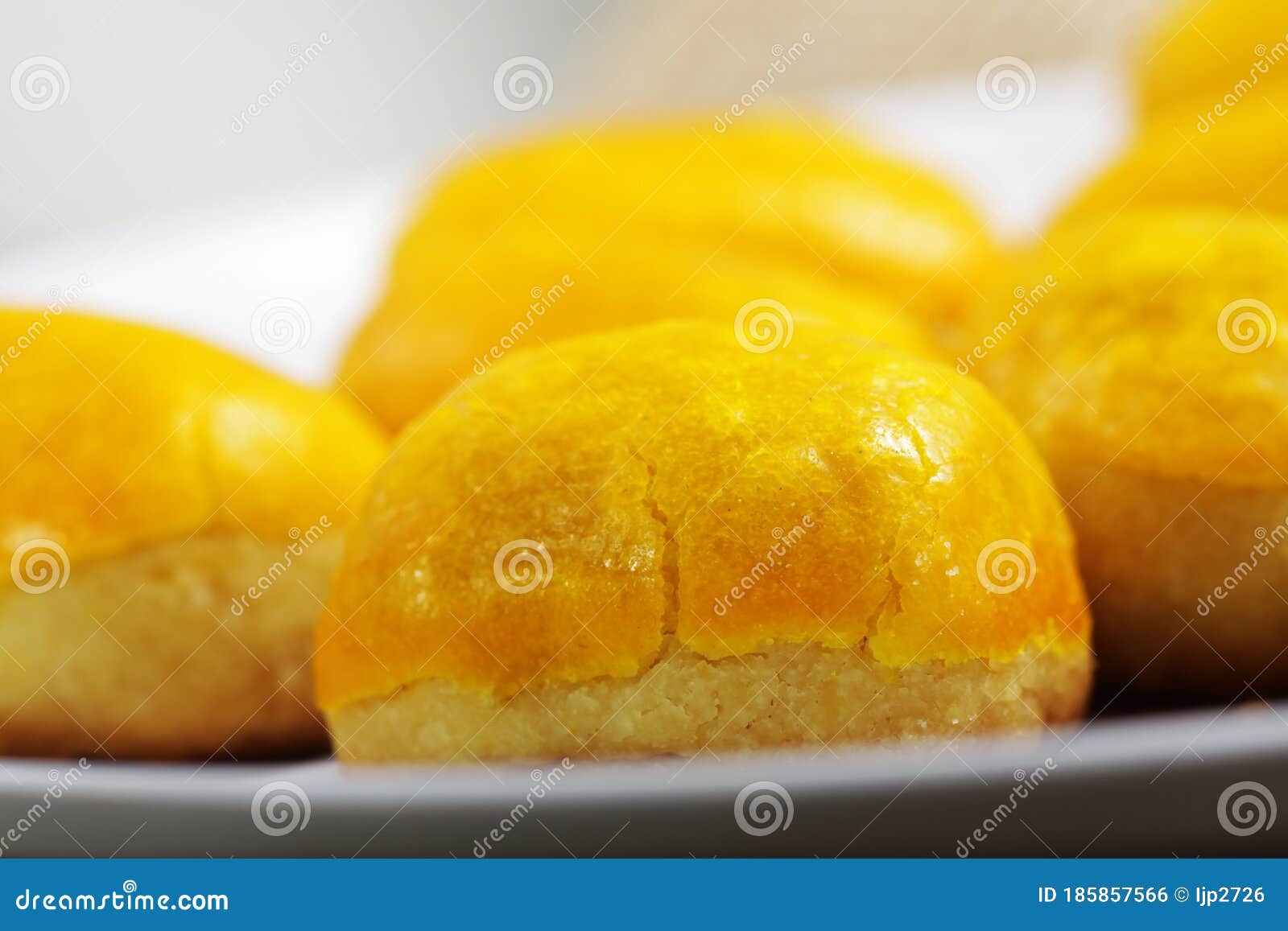 Stack of `nastar`, Cookies that Made from Pineapple Jam Stock Photo ...