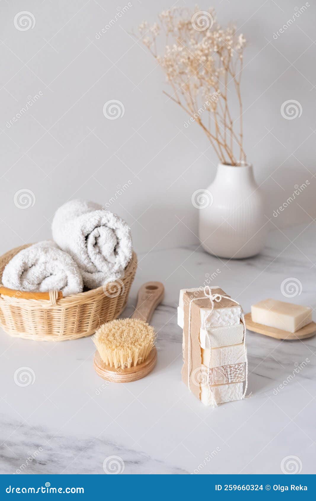 A Stack of Natural Organic Handmade Soap Stock Photo - Image of clean ...