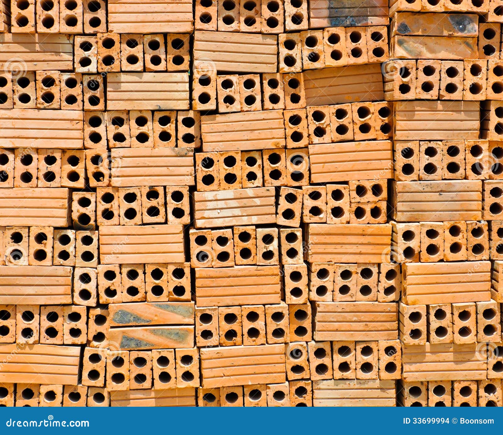 Stack of new bricks stock photo. Image of block, texture - 33699994