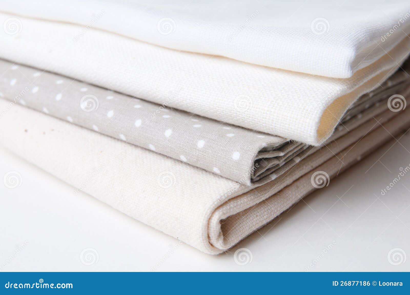 Stack of new fabrics stock photo. Image of closeup, contemporary - 26877186