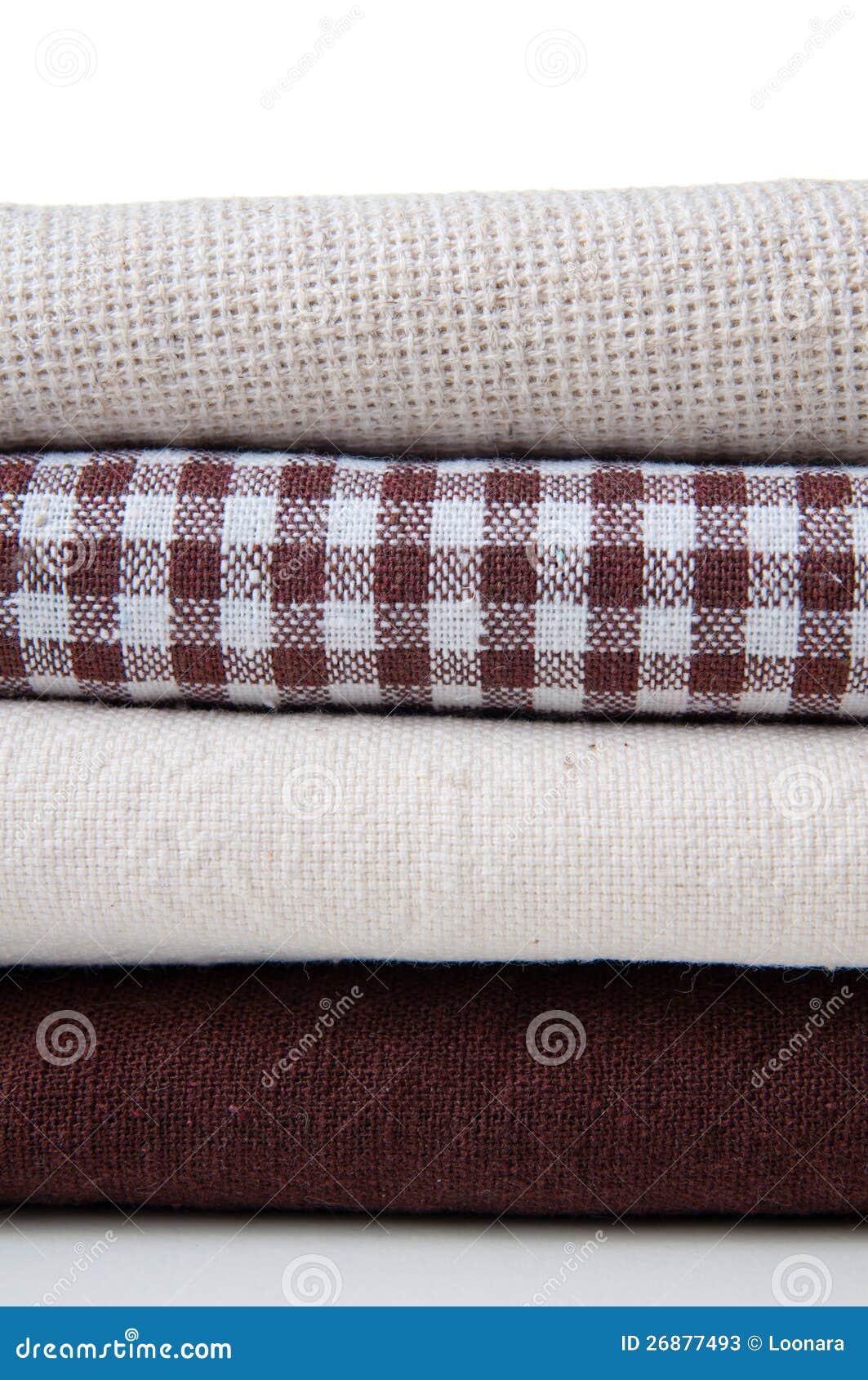 Stack of new fabrics stock image. Image of laundry, backgrounds - 26877493