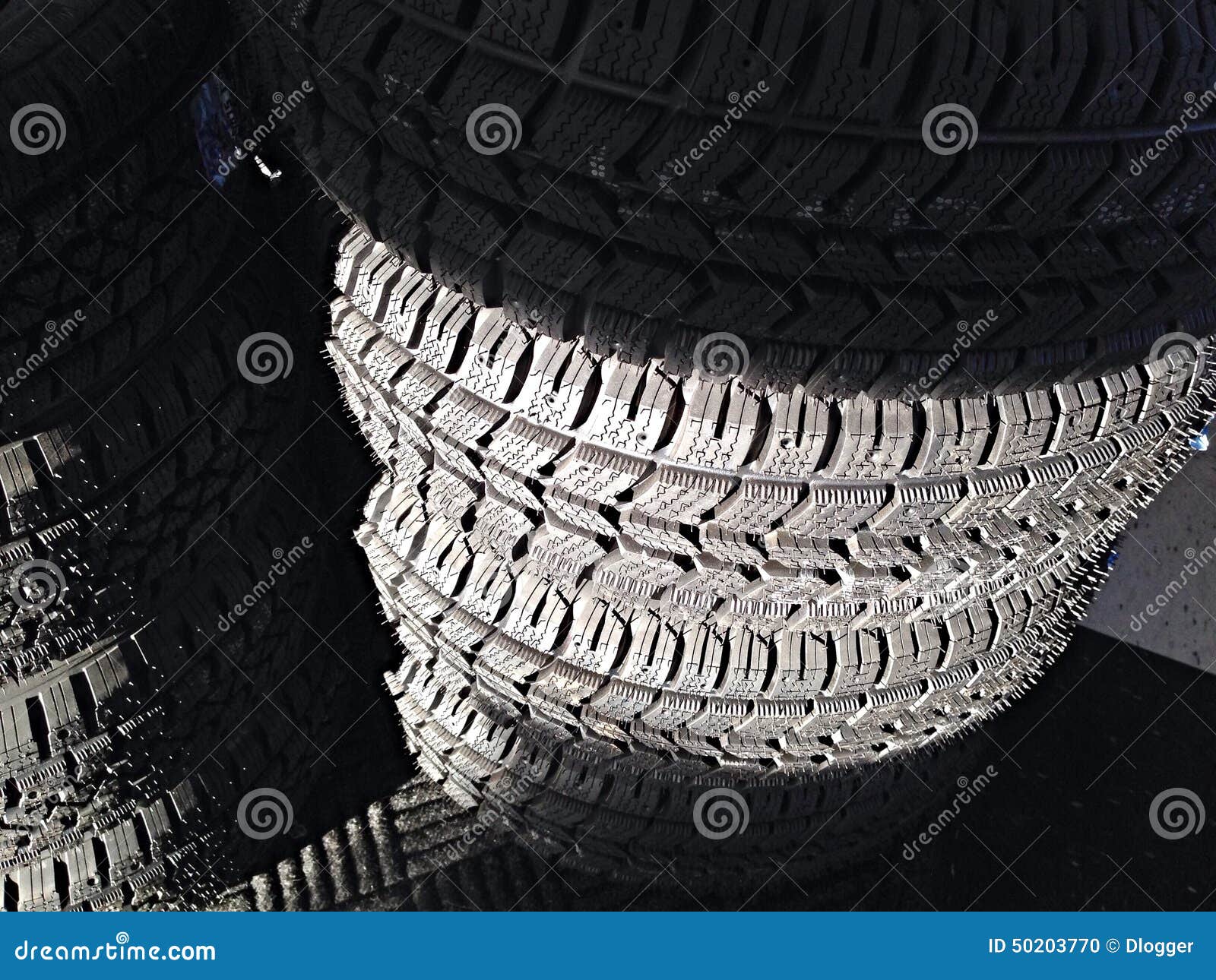 Stack of new tires. stock photo. Image of tire, truck - 50203770