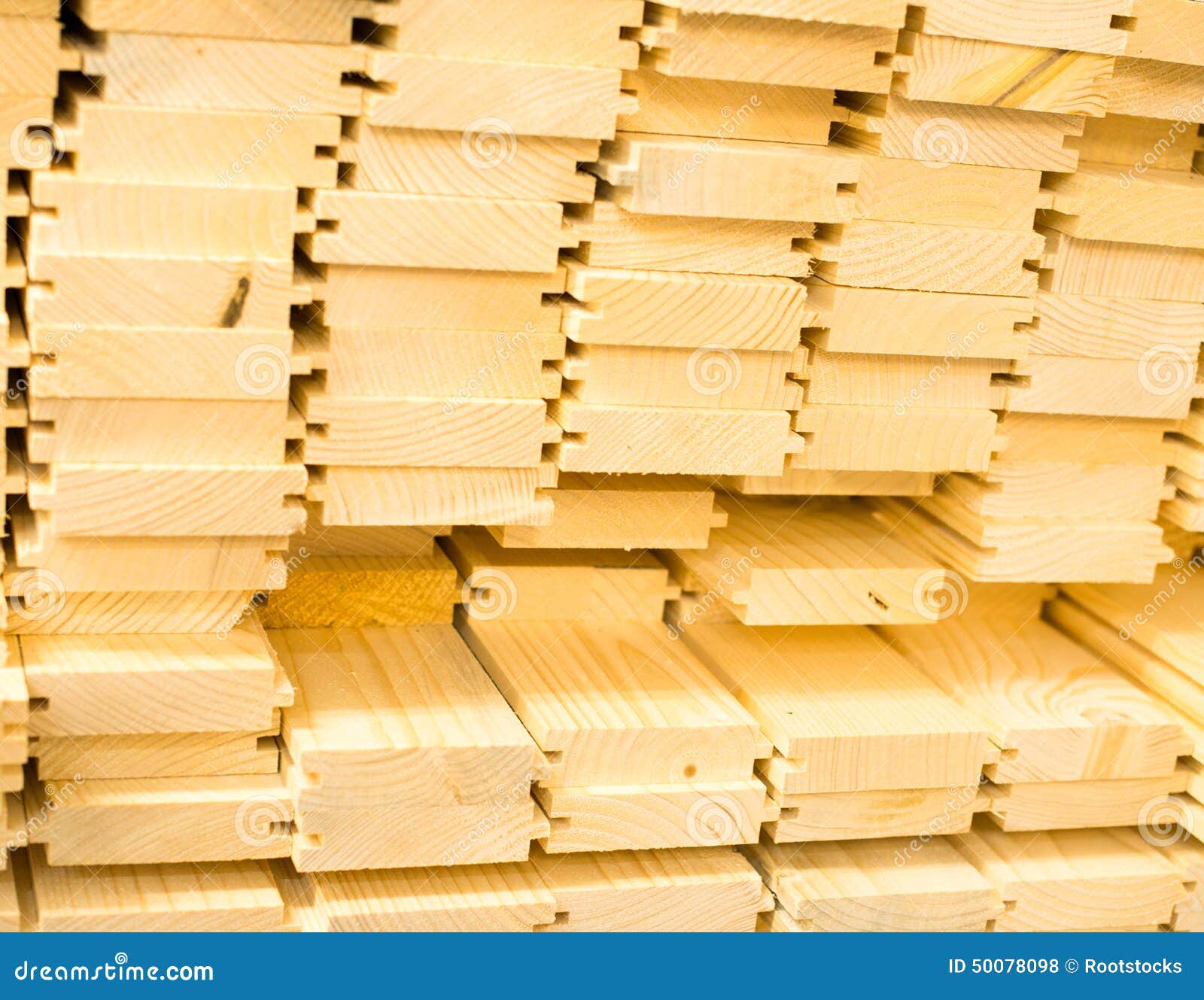 Stack of new wooden planks stock photo. Image of sawmill - 50078098