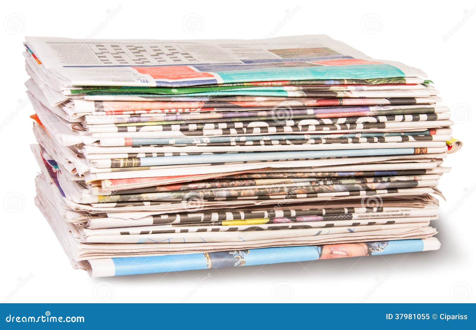 Stack of Newspapers stock image. Image of finance, press - 37981055