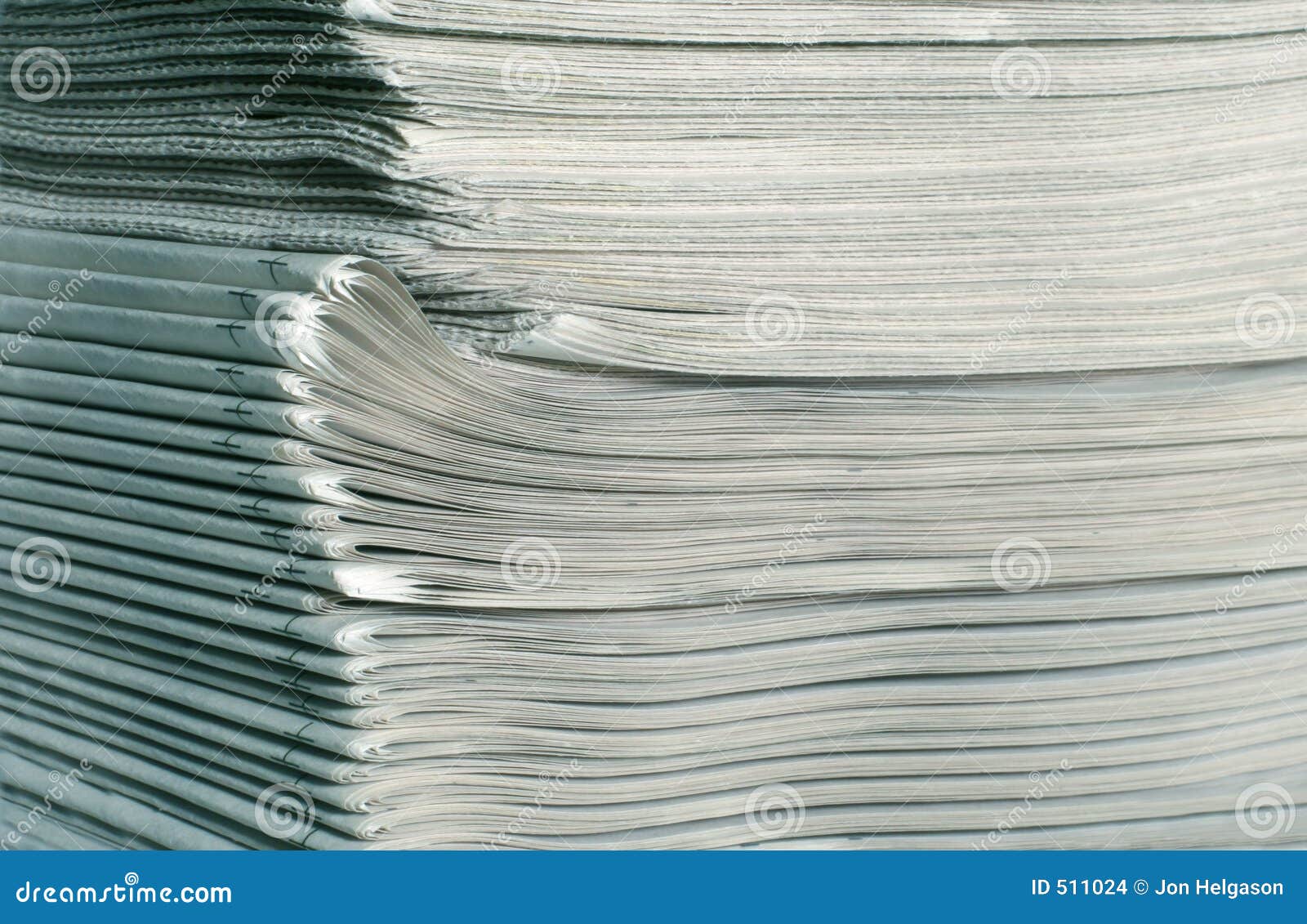 Stack of newspapers stock photo. Image of distribute, magazine - 511024