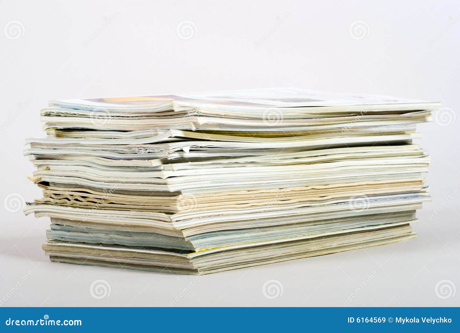 Stack of newspapers stock image. Image of stack, paper - 6164569