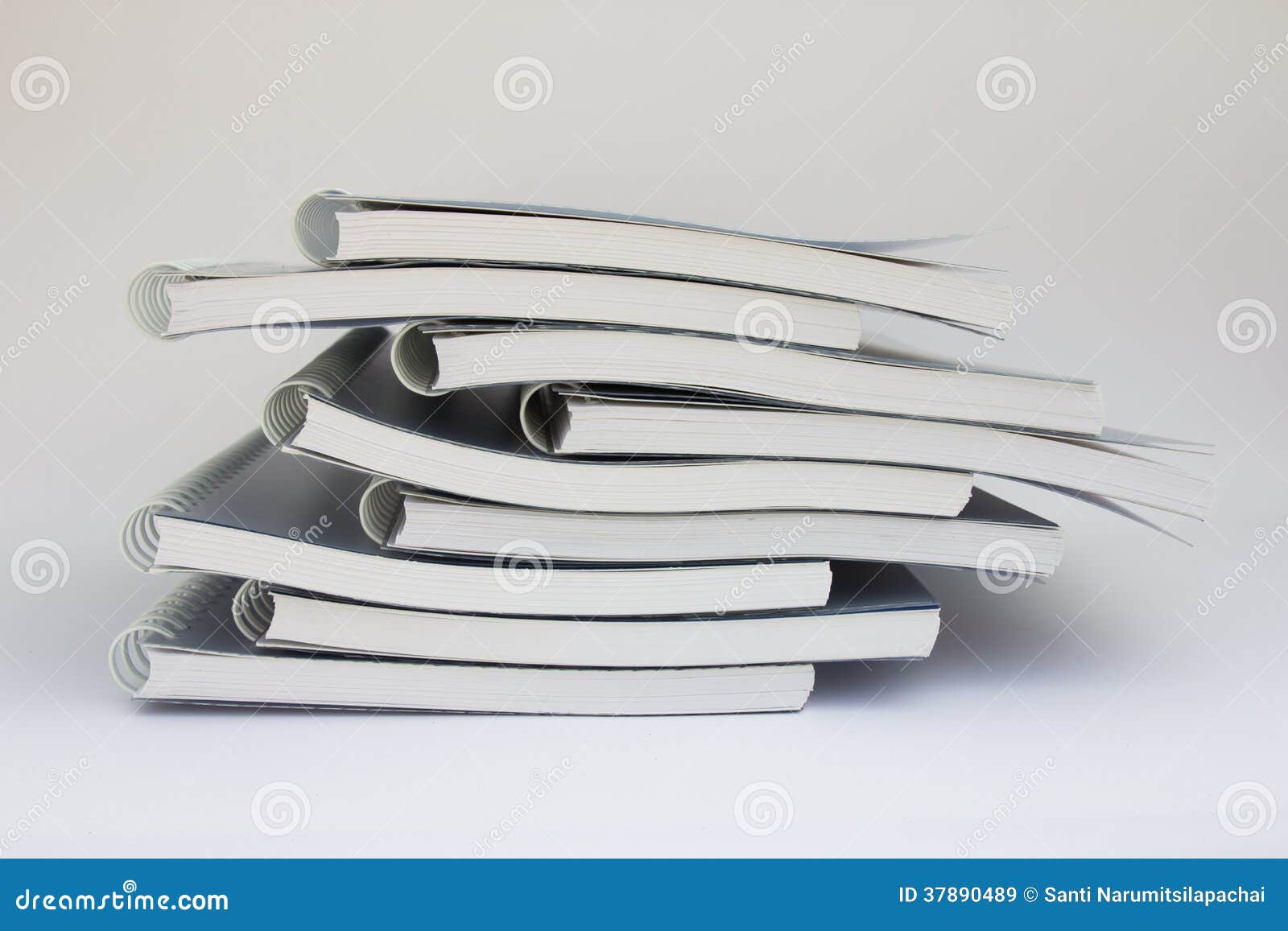 Stack of notebook stock image. Image of clean, record - 37890489