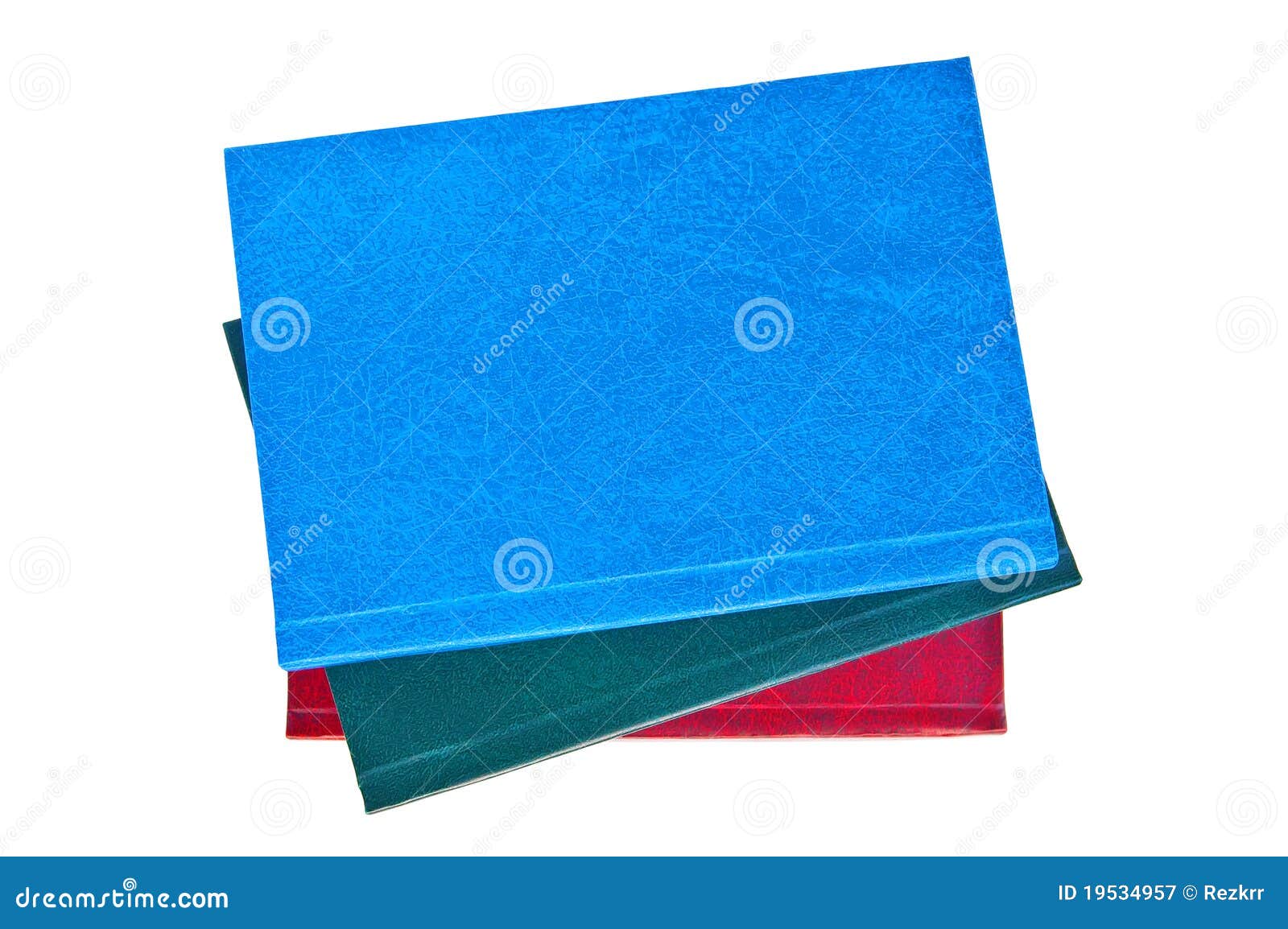 A stack of notebooks stock image. Image of cutout, expertise - 19534957