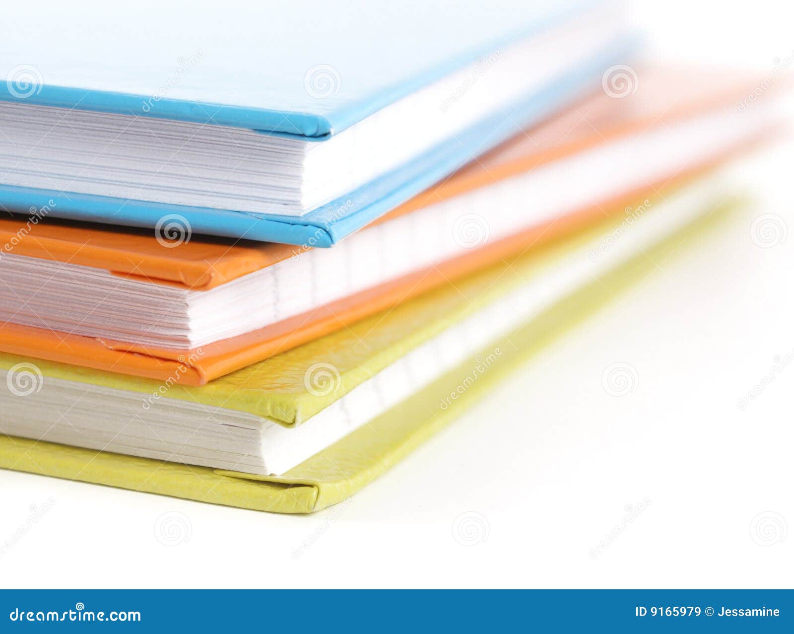 Stack of notebooks stock image. Image of writing, learning - 9165979