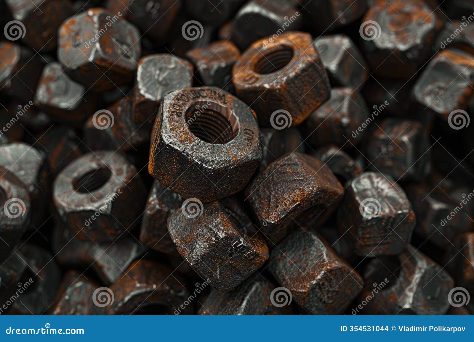 A Stack of Nuts Perfect for Food or Nutrition Concept Stock Photo ...