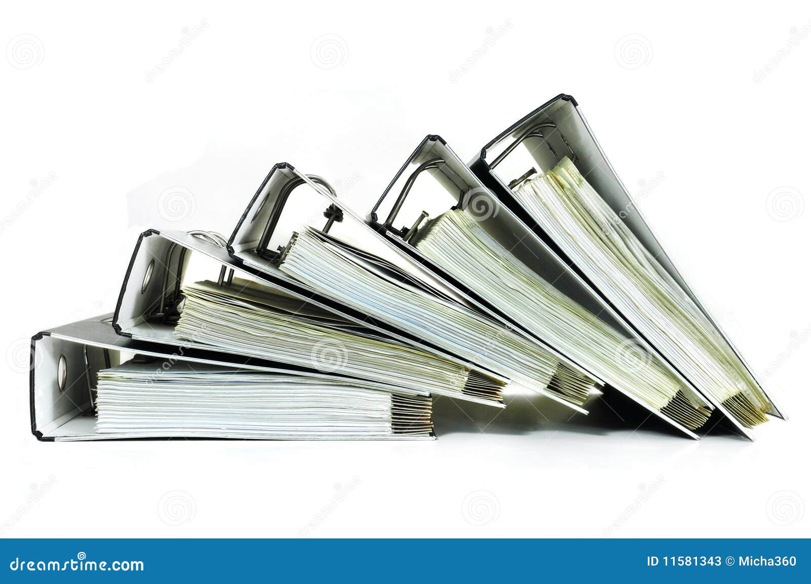 Stack of office files stock image. Image of office, filing - 11581343