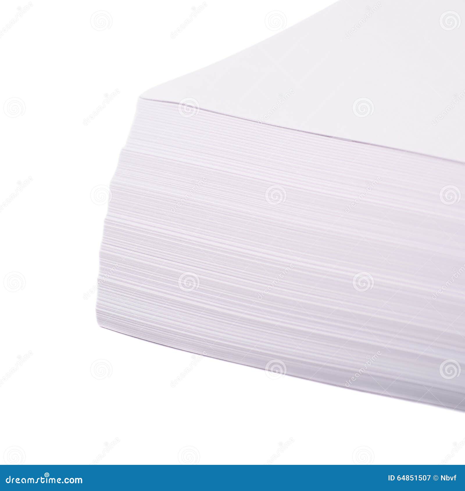 Stack of Office Paper Sheets Stock Image - Image of document, closeup ...