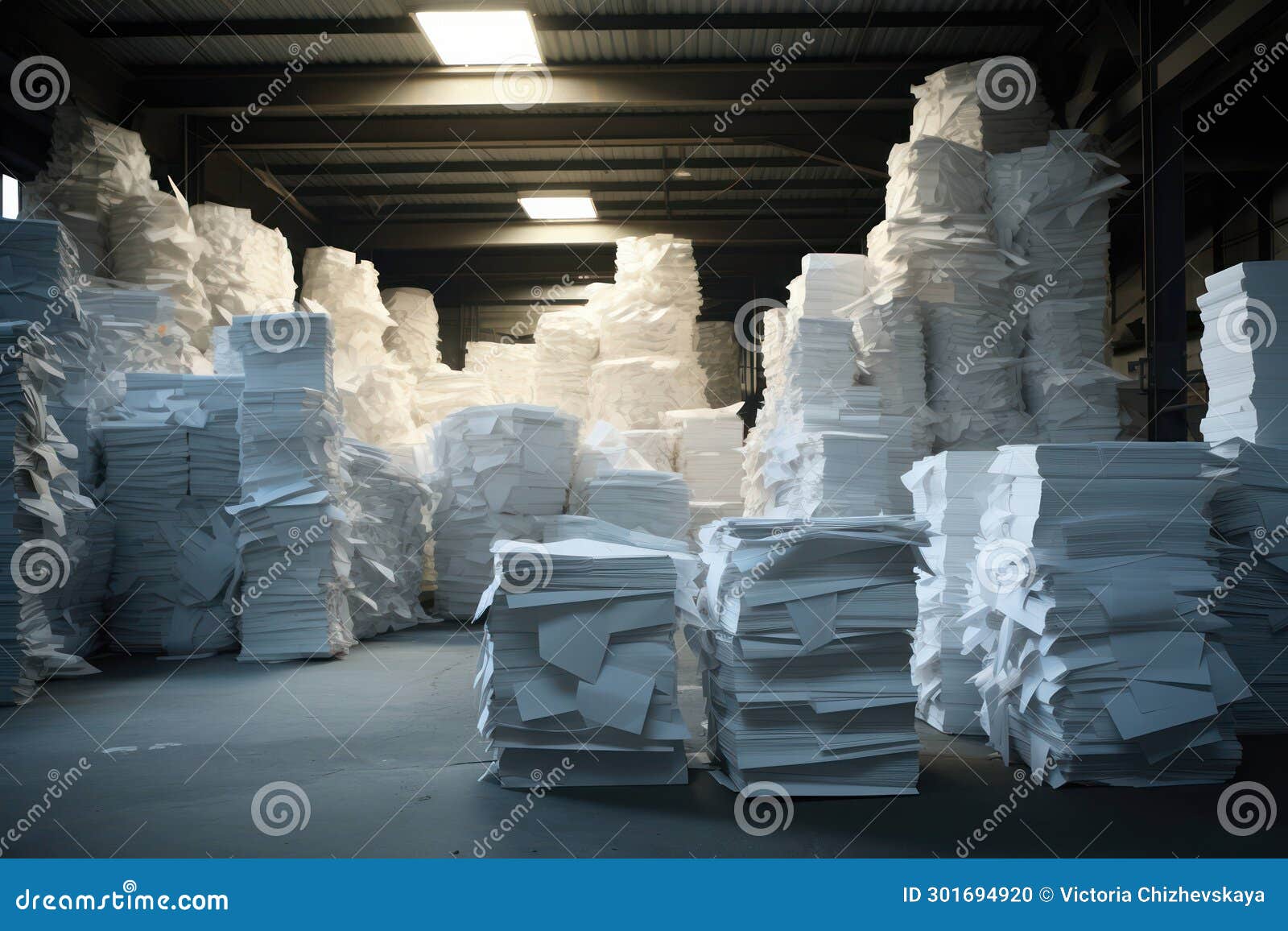 Pile Office Stack Storage Paperwork White Paper Work Background ...