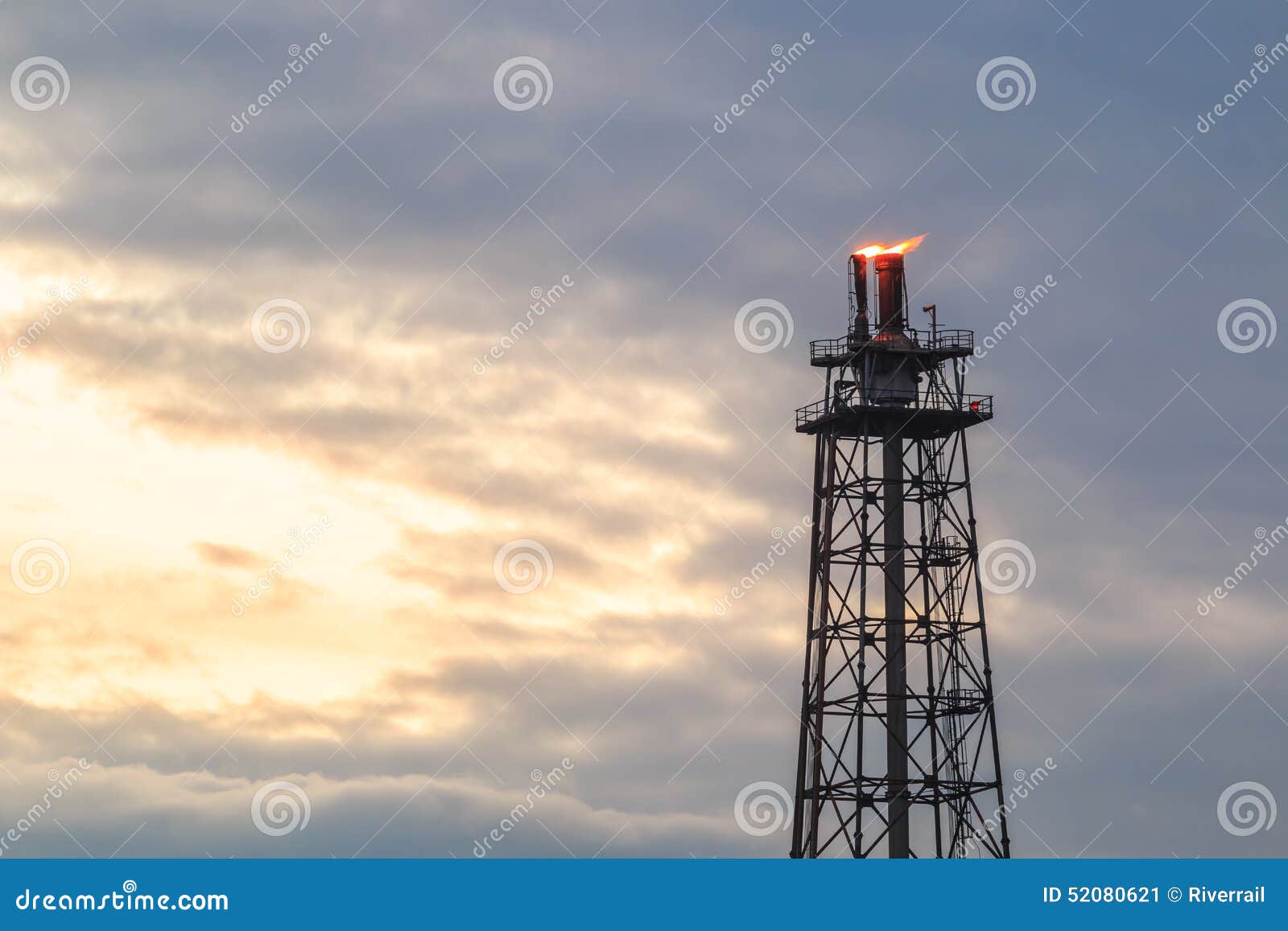 Stack of oil refinery stock image. Image of built, chemistry - 52080621