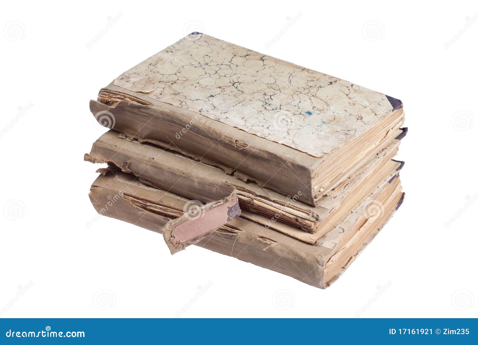 Stack of old antique books stock image. Image of archive - 17161921