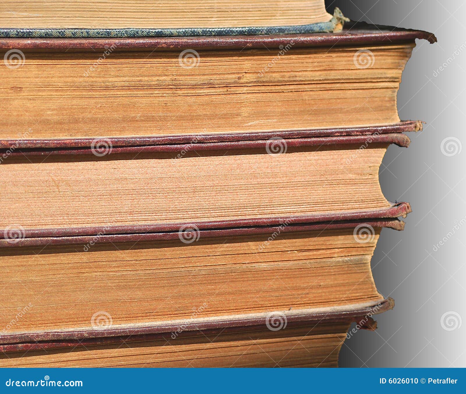 Stack of Old Book Edges stock photo. Image of library - 6026010