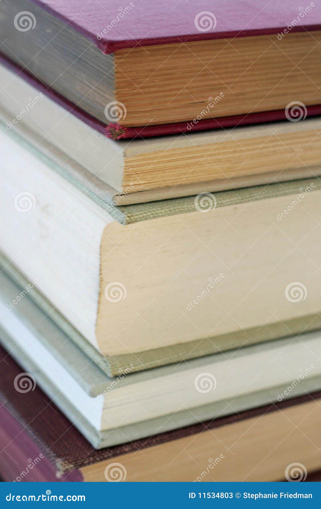 Stack of old books stock image. Image of education, library - 11534803