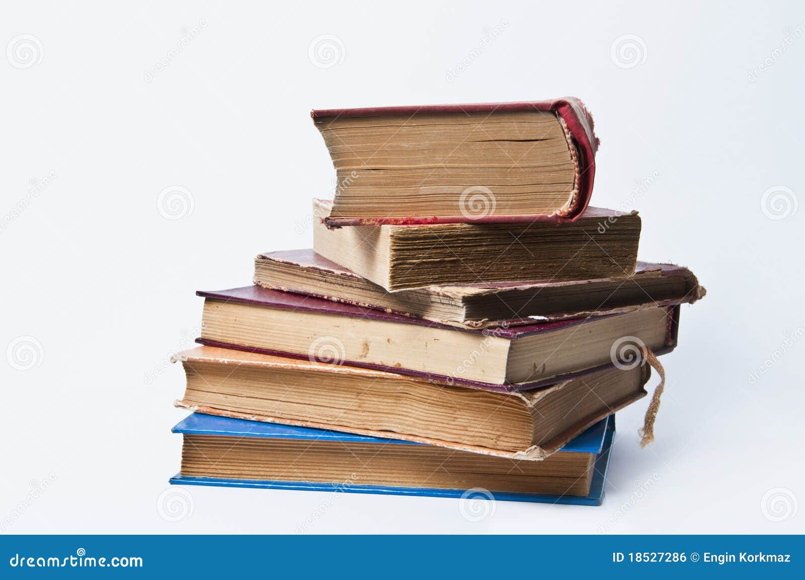 Stack of Old Books stock photo. Image of hardcover, ancient - 18527286