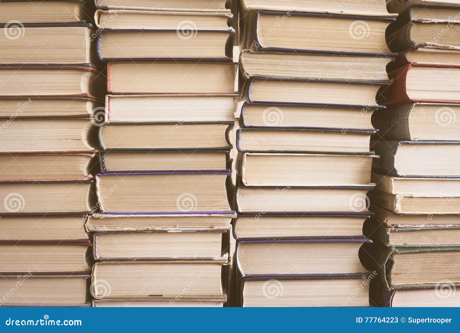 Stack of Old Books stock image. Image of steps, scientific - 77764223