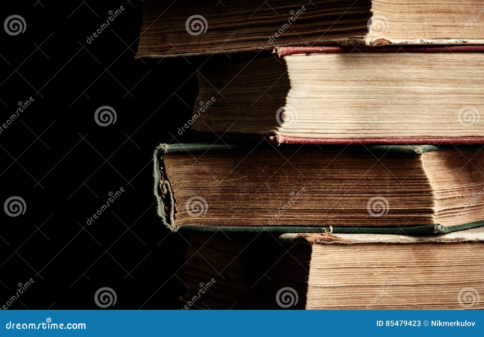 Stack of old books stock image. Image of reading, stack - 85479423