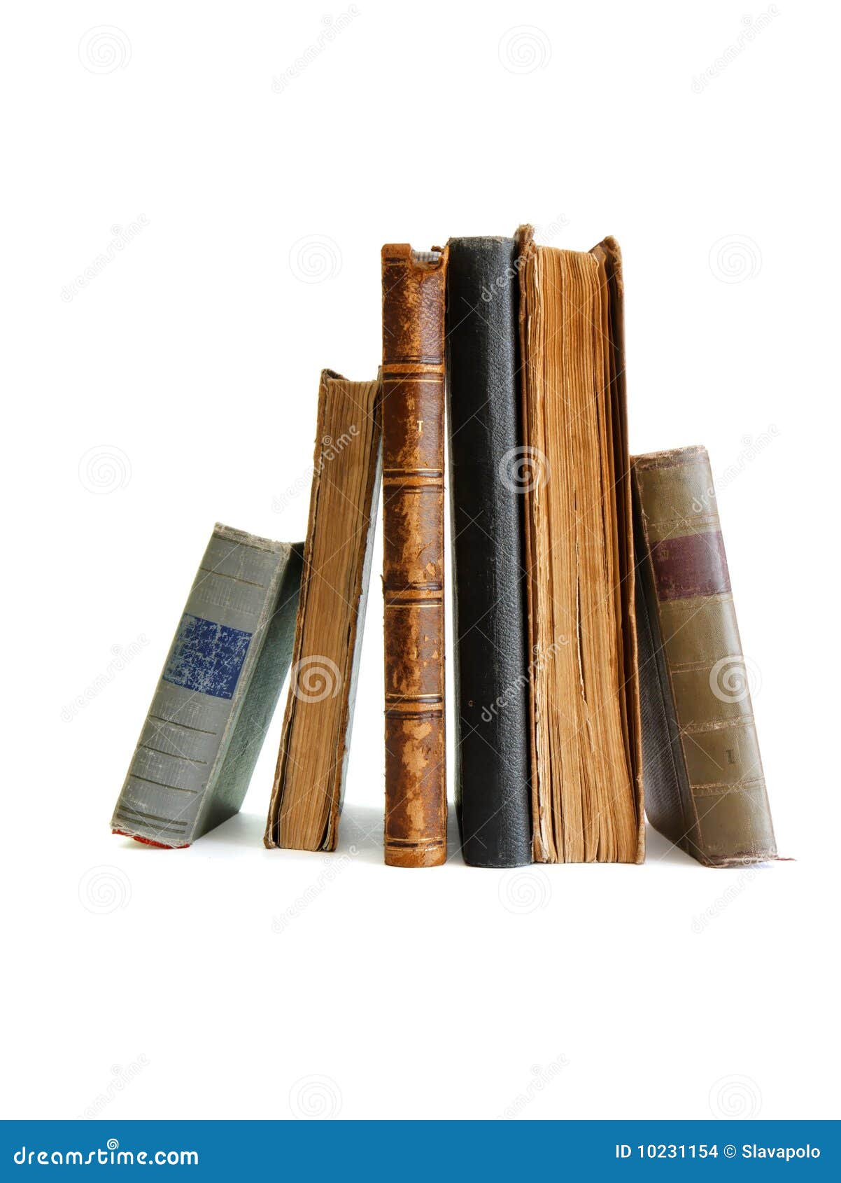 Stack Of Old Books Standing Isolated Stock Images - Image: 10231154 Stack Of Old Books Standing Isolated Stock Images - Image: 10231154