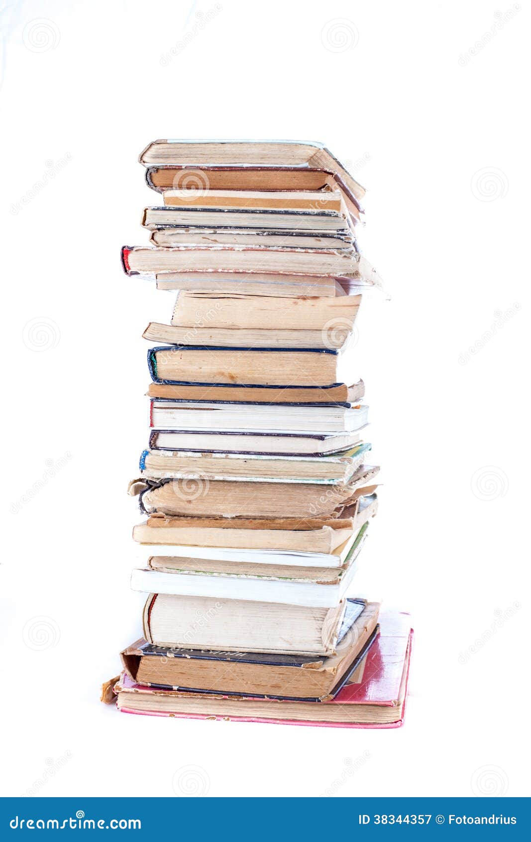 Stack of Old Books stock image. Image of closed, page - 38344357