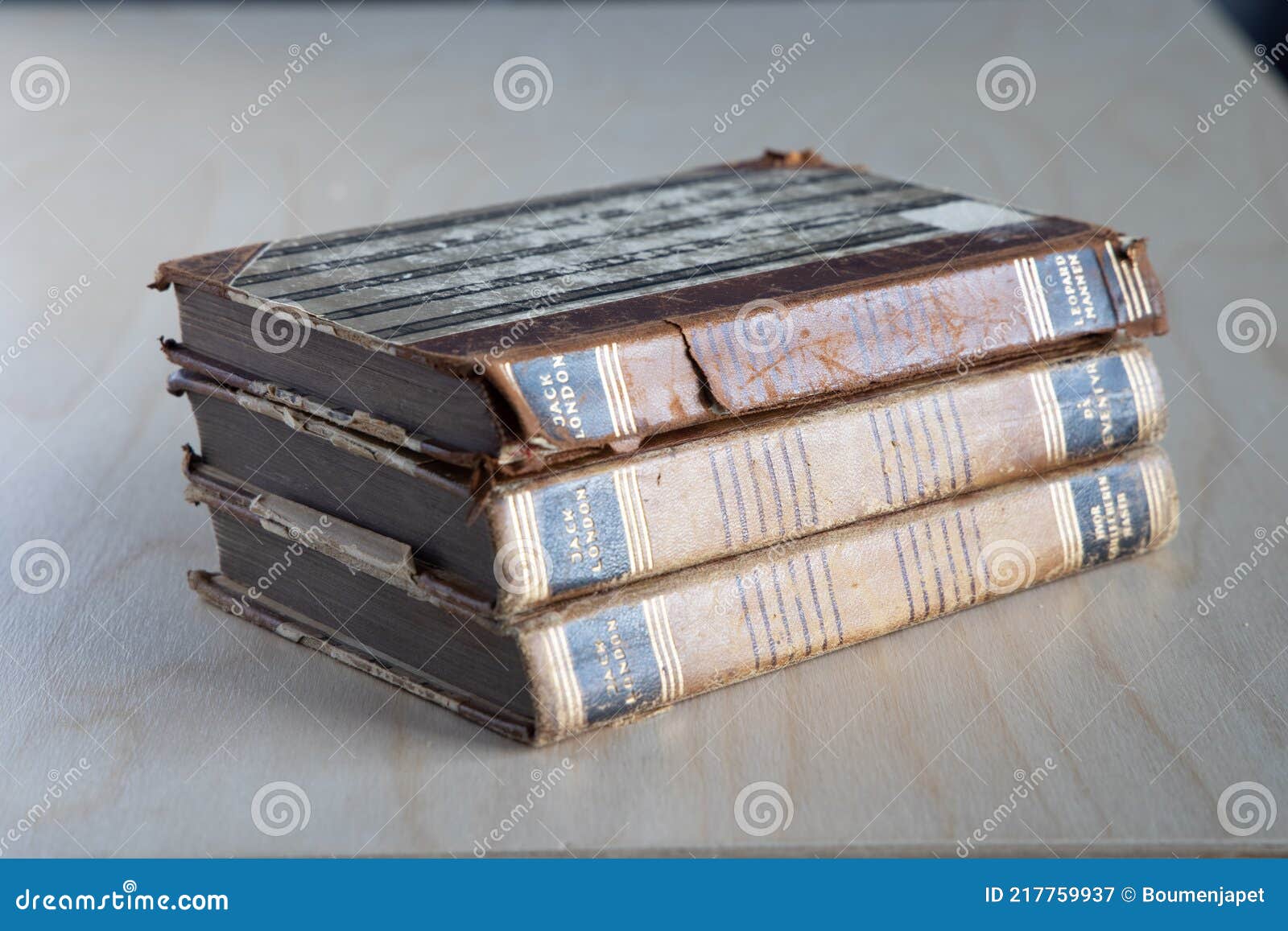 Stack Old Books on Wooden Table Editorial Photography - Image of books ...