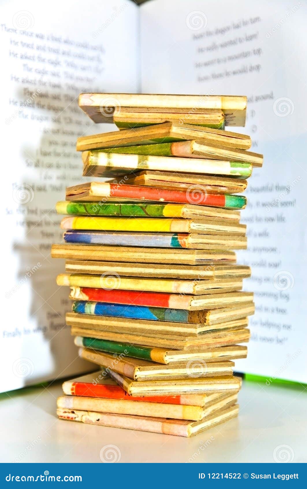 A Pile Of Storybooks Stock Image | CartoonDealer.com #6046033